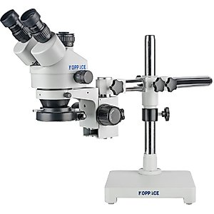 KOPPACE 3.5X-90X Trinocular Stereo Microscope Single arm Bracket Mobile Phone Repair Microscope.