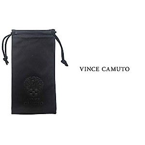 Vince Camuto womens Vc965 Chic UV Protective Studded Cat Eye Sunglasses Luxe Gifts for Women 61 mm, Black, mm US