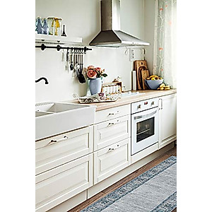 RUGGABLE Zinnia Washable Rug - Perfect Boho Area Rug for Living Room Bedroom Kitchen - Pet & Child Friendly - Stain & Water Resistant - Blue 3'x5' (Standard Pad)