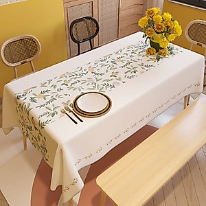 NUER Fashion Tablecloth High-end Waterproof American Light Luxury Rural Tablecloth Rectangular Coffee Table Cover Table A7 140x140cm