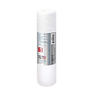 APEC Water Systems 1-SED10 US MADE 5 Micron 10â€ x 2.5â€ Sediment Water Filter for Reverse Osmosis System, White