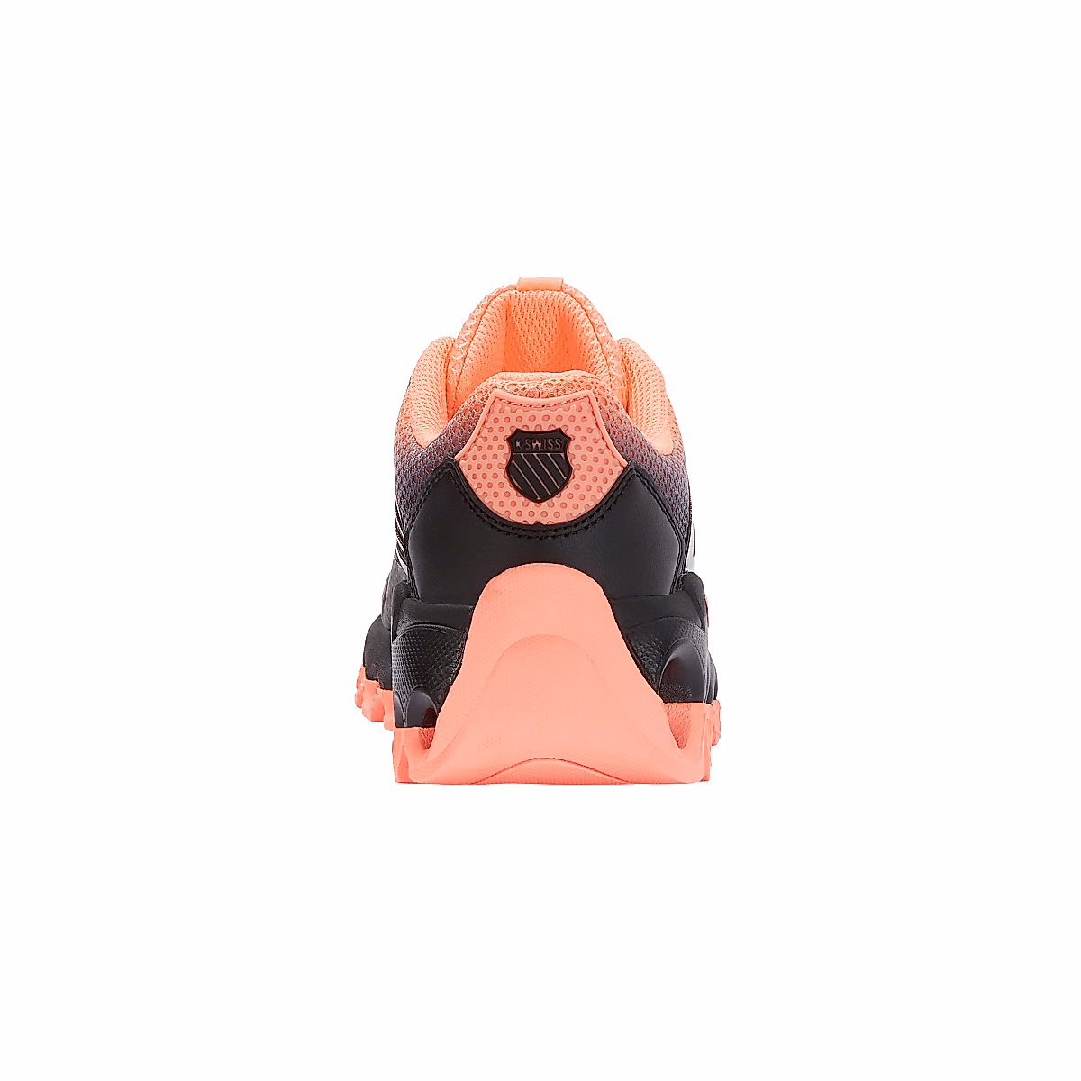 K-Swiss Women's Tubes Sport Training Shoe, Lite Neon Coral/Black, 8 M