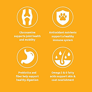 Amazon Brand - Wonder Bound Large Breed, Adult Dry Dog Food, Chicken & Rice, 30 pound (Pack of 1)