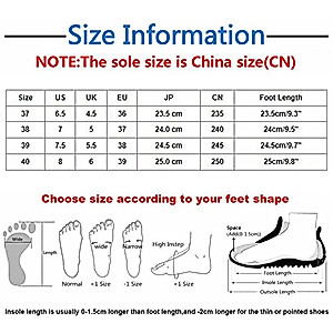 Ladies Fashion Solid Color Breathable Knitting Pointed Shallow Flat Casual Shoes Shoes Women Casual Sandals (Beige, 7)