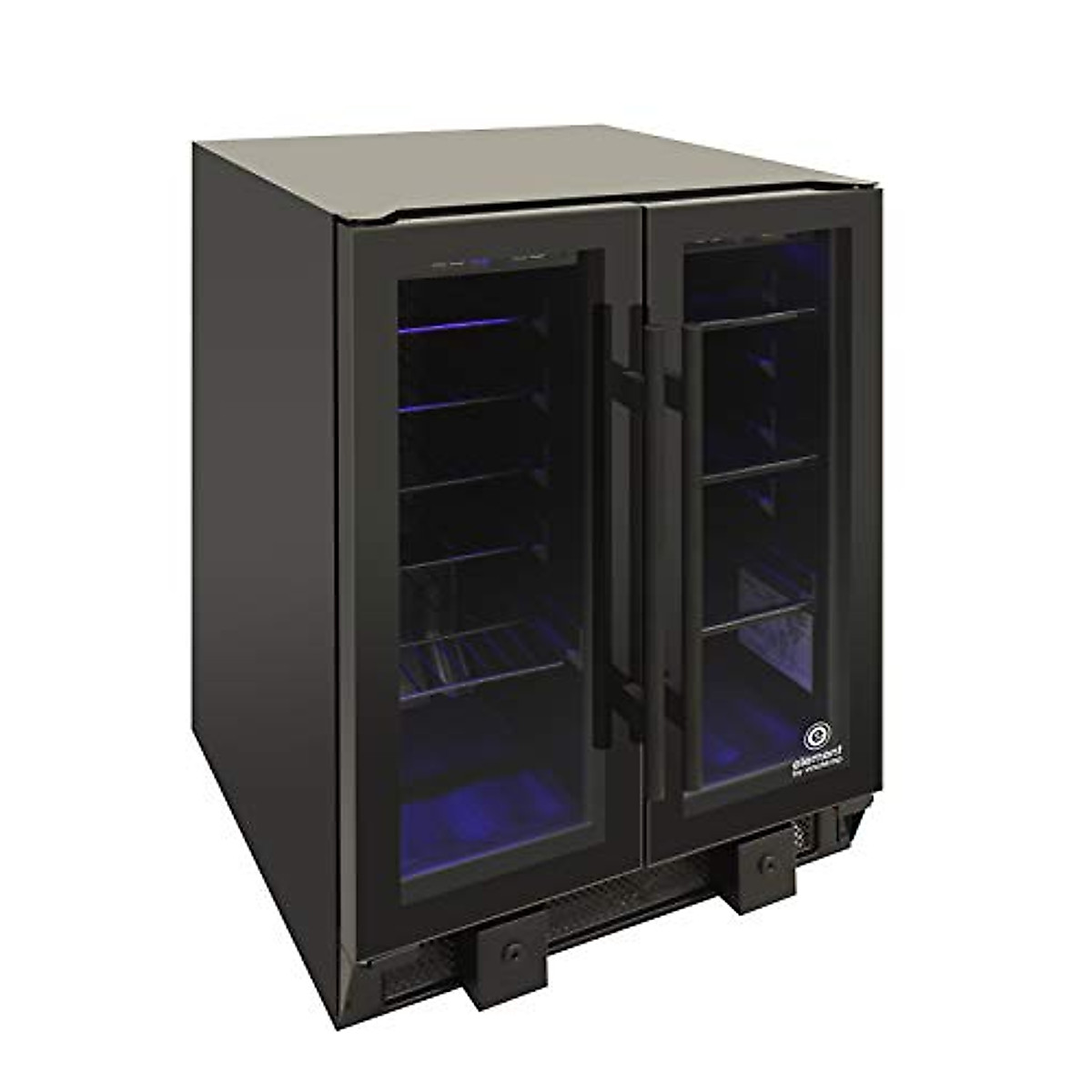 Vinotemp EL-BWC102-02 Touch Screen Beverage Wine Cooler, Black