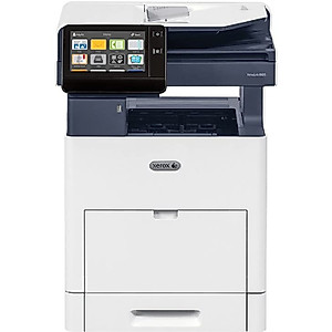 Xerox VersaLink B605/SM LED Multifunction Printer-Monochrome-Copier/Scanner-58 ppm Mono Print-1200x1200 Print-Automatic Duplex Print-250000 Pages Monthly-700 Sheets Input-Color Scanner-600 Optical