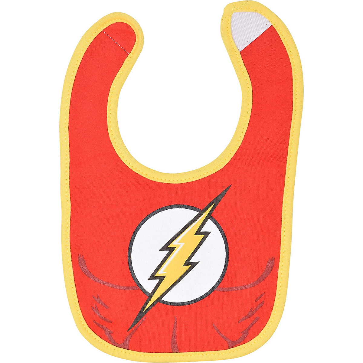 Warner Bros. Justice League Baby Boys 6 Pack Bibs Superman Batman Flash Aquaman Green Lantern