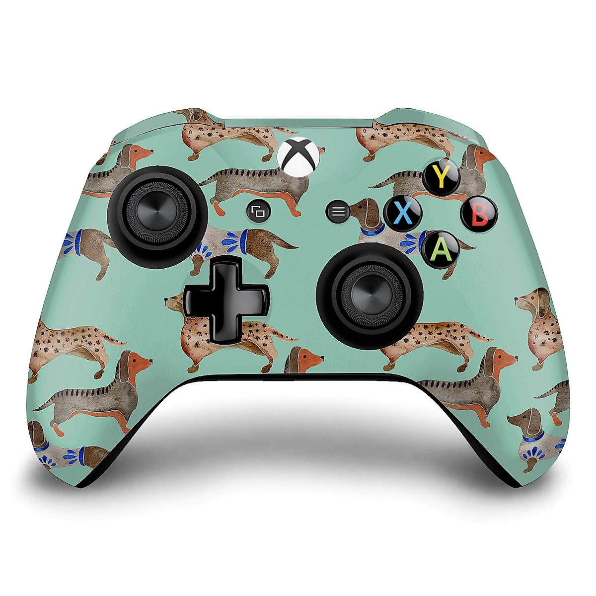 Head Case Designs Officially Licensed Cat Coquillette Dachshunds Art Mix Vinyl Sticker Gaming Skin Decal Cover Compatible With Xbox One S/X Controller