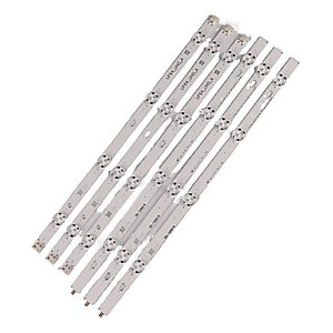AGJPXFR LED Backlight Strip 8 Lamp 1Bar 24EA 43uh619v 43UH610V 43UH6030 UF64 UHD_A 43LH5700 43LH60FHD Fit for LG Fit for Innotek 43inch Fit for UHD(Light bar only)