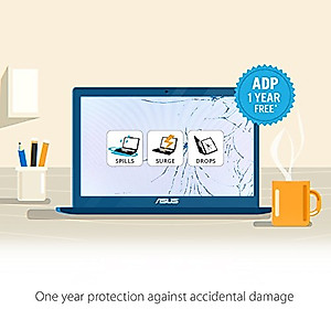 ASUS VivoBook S Thin & Light Laptop, 14" FHD, Intel Core i7-8550U, 8GB RAM, 256GB SSD, GeForce MX150, NanoEdge Display, Backlit Kbd, FP Sensor - S410UN-NS74