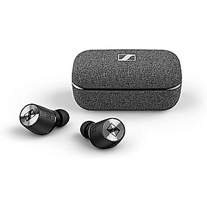 Sennheiser MOMENTUM True Wireless 2, Bluetooth Earbuds with Active Noise Cancellation, Black