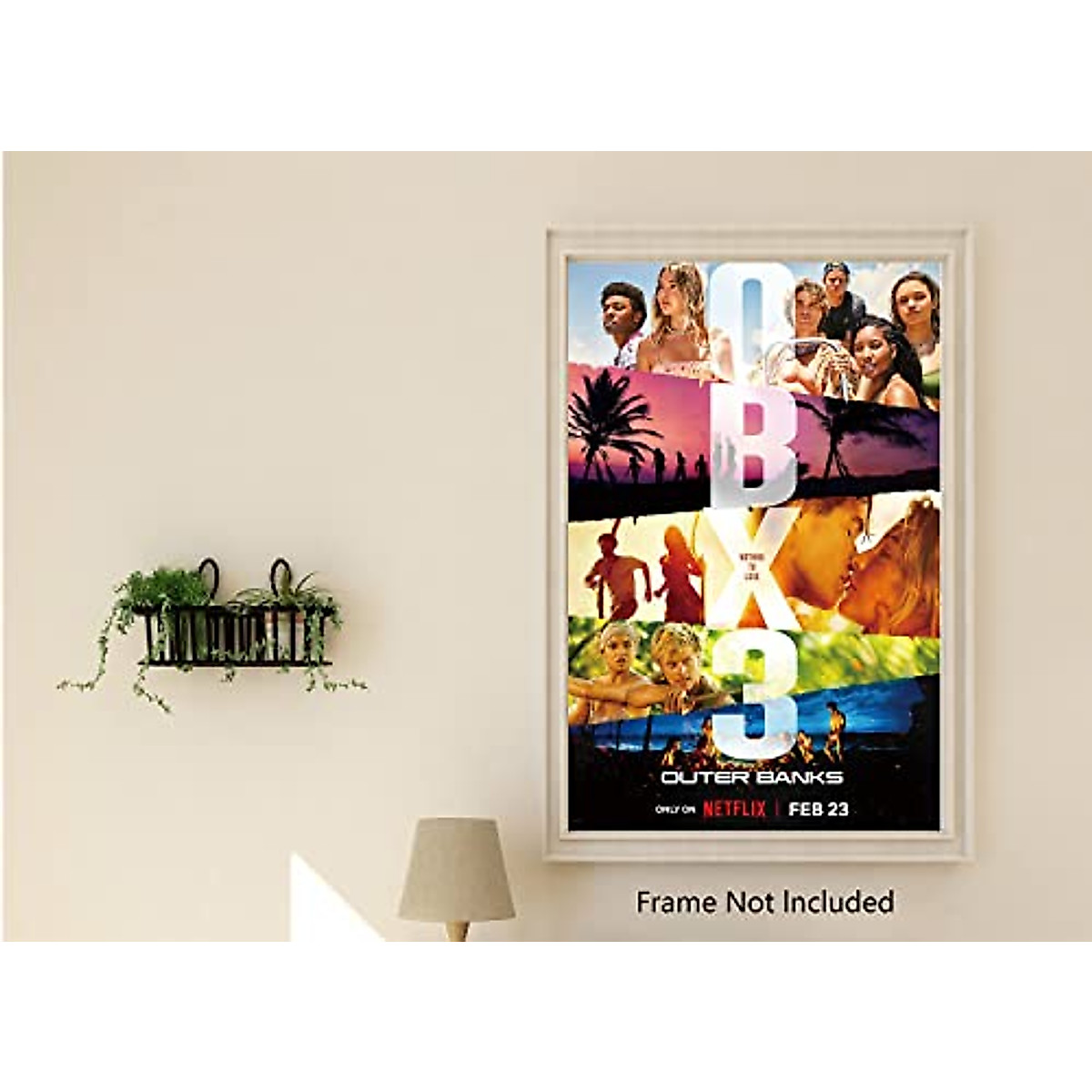 XIHOO OBX 3 - Outer Banks Season 3 Poster 16x24, Unframed