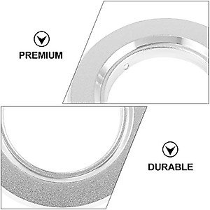 balacoo 5pcs Bird House Predator Guards Stainless Steel Rings Excludes Different Bird Species and Protects The Entry Hole 75mm