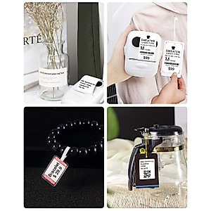 Label Maker Machine with Tape P50 - 2 Inch Portable Barcode Label Printer, Bluetooth Label Stickers Machine for Clothing, Jewelry, Retail, Address, Barcode, QR Code, Home, Office