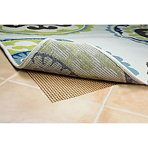 Outdoor Grip Non Skid Area Rugs Pad 4-Feet by 6-Feet Rug