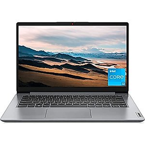 Lenovo IdeaPad 1 14 inch HD Browse Laptop for Students, Intel Core i3-1215U(6Cores, Up to 4.4GHz) (12GB RAM | 512GB SSD)