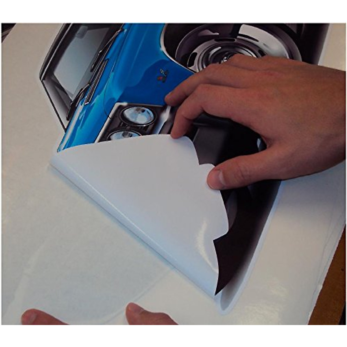 2016-17 Camaro SS Cartoon Car 4ft Long (48") Wall Decal Vintage 3D Car Movable Stickers Vinyl Wall Stickers for Kids Room