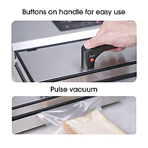 Vesta Precision Vac'n Seal Pro II Vacuum Sealer - Smart Seal Design, Full Speed Operation, Effortless Heavy Workload, Patented Cutter Box Bags, Designed and Serviced in USA