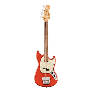 Fender Vintera 60s Mustang Bass, Fiesta Red, Pau Ferro Fingerboard