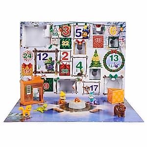 PAW Patrol: 2023 Advent Calendar with 24 Surprise Toys - Figures, Accessories and Kids Toys for Ages 3 and up