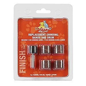 CONAIRPROPET Nail Grinder Replacement Grinder Attachments Compatible with PGFLNG and PGFNG