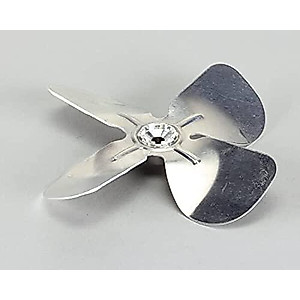 Fan Blade, 4, 4 Blades, 5/8