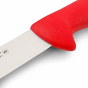 ARCOS Butcher Knife 8 Inch Stainless Steel. Professional Cooking Knife For Cutting Meat, Fish and Vegetables. Ergonomic Polyoxymethylene Handle and 200mm Blade. Series 2900. Color Blue