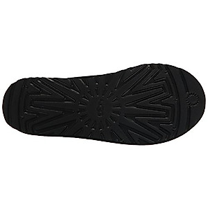 UGG Australia Men's Tasman Black Suede Slippers - 10 D(M) US