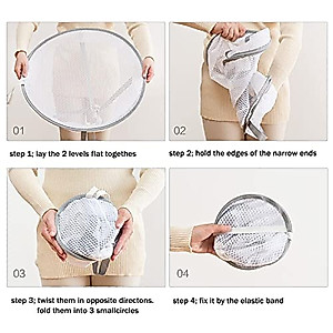 Large Folding Laundry Drying Rack, Clothes Drying Rack, Portable Sweater Drying Rack, Mesh Hanging air Dryer, Lay fold Flat Dry Hanger for Indoor Outdoor, Delicates, Towel, Socks,Swimsuit (Grey)