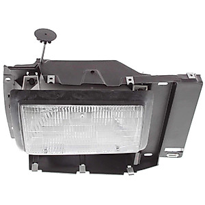 Evan Fischer Driver and Passenger Side Headlight Set of 2 Compatible with 1991-1994 Ford Explorer, 1989-1992 Ranger & 1989-1990 Bronco II - FO2502107, FO2503107