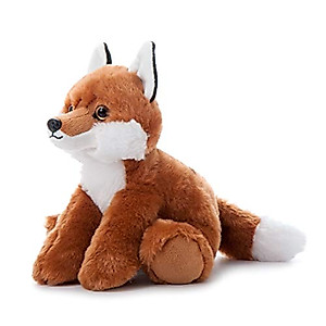 The Petting Zoo Fox Stuffed Animal, Gifts for Kids, Wild Onez Zoo Animals, Fox Plush Toy 9 inches