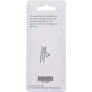 Purple Tip Sewing Machine Needles Size 90/14