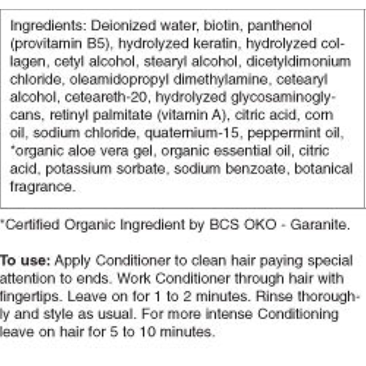 Mill Creek Biotin Conditioner, 14 Fluid Ounce