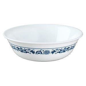 Corelle Livingware Old Town Blue 18 Ounce Soup/Cereal Bowl (Set of 4)
