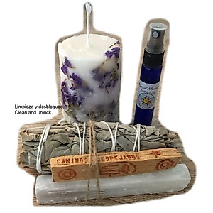 Abre Caminos. Materiales para Ritual. Meditación. (Limpieza y desbloqueo)