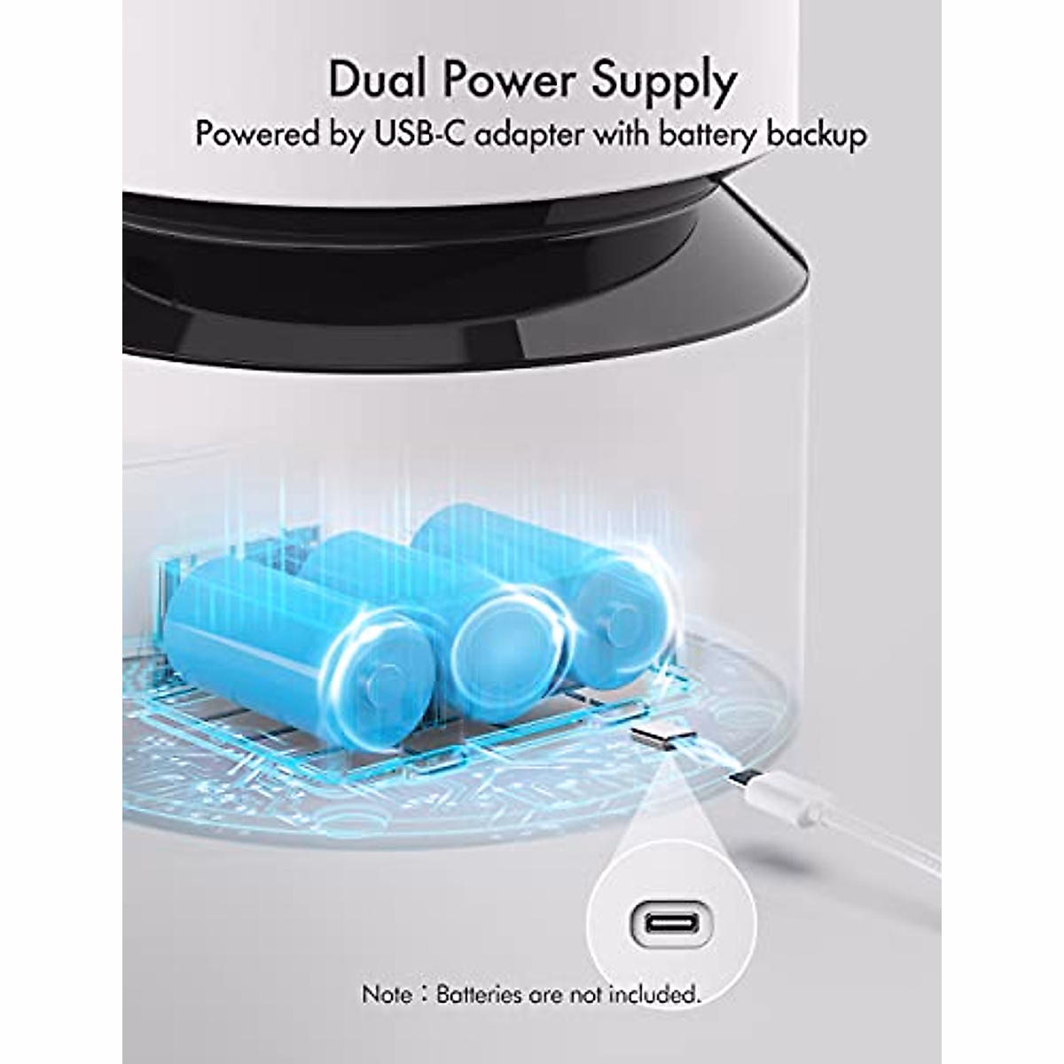 PETLIBRO Automatic Cat Feeder, 4L Auto Pet Dry Food Dispenser with Clog-Free Design, Low Food LED Indication, 0-50 Portion Control for 1-6 Meals Daily, 10s Voice Recorder for Small & Medium Pets
