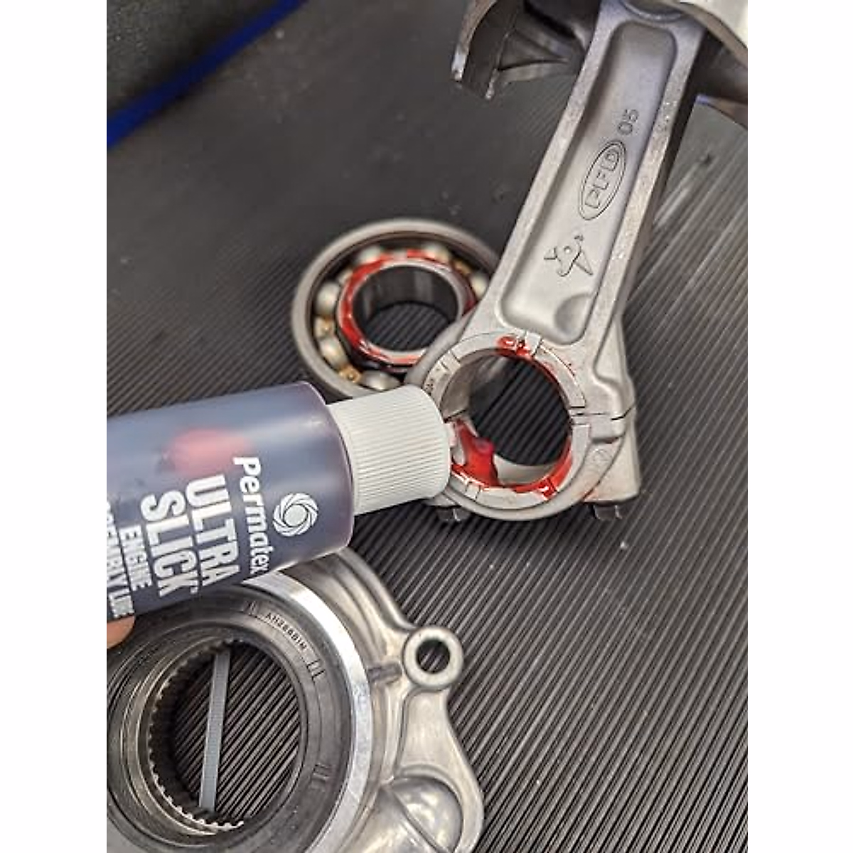 Permatex 81950 Ultra Slick Engine Assembly Lube, 4 oz. , Red