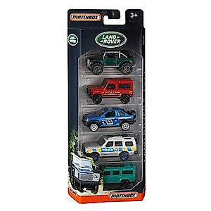 Matchbox 2017 Land Rover 1:64 Scaled 5-Pack