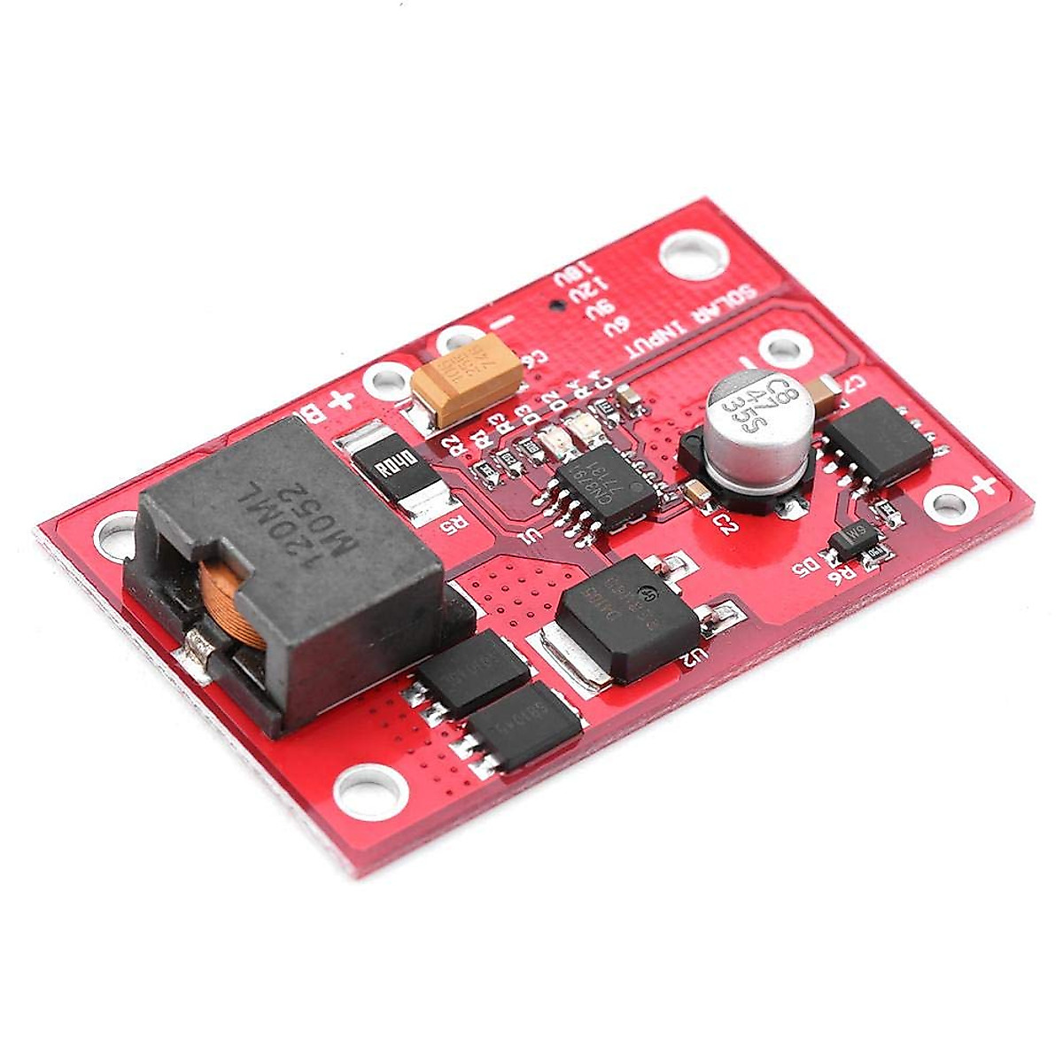 CN3791 12V 3A MPPT Solar Panel Controller 1 Cell Lithium Battery Charging 3.7V, 1.2 × 1.9oz