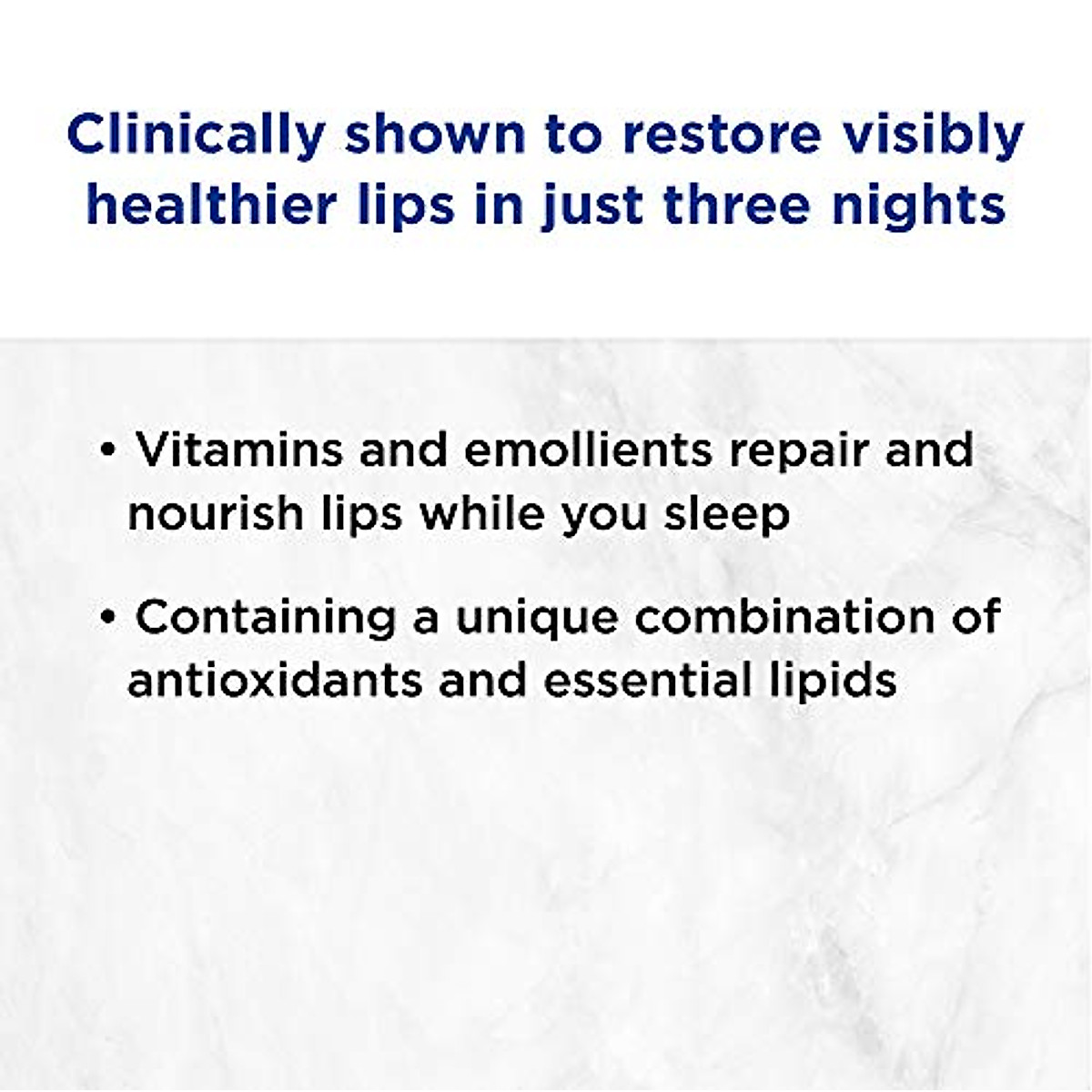 Neosporin Lip Health Overnight Healthy Lips Renewal Therapy Petrolatum Lip Protectant 0.27 oz