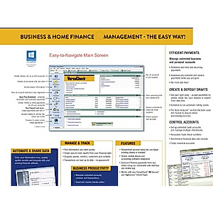 VersaCheck HP OfficeJet Pro 8210 MXE MICR Check Printer X1 Platinum Check Printing Software Bundle, Black