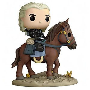 Pop! Ride Deluxe: Witcher - Geralt and Roach Exclusive Pop Vinyl Figure