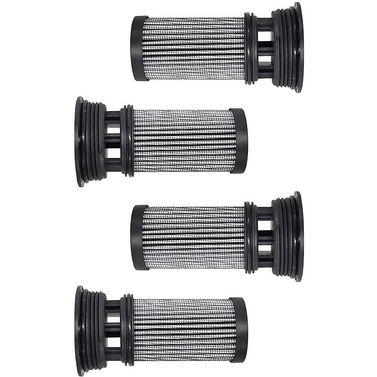 4Pcs Hydro Filters Element 15907 116-0164 117-0390 Compatible with Lazer Z AS E S X Series 48 52 60 72 Inch Compatible with HTE HTJ HTG Compatible with Toro Z Master G3 74901
