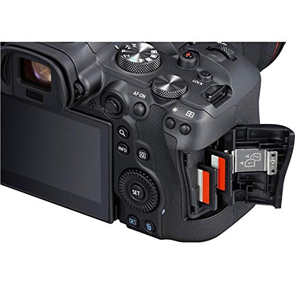 EOS R6 Mirrorless Digital Camera with RF 24-105mm f/4 L is USM Lens + 128GB Memory + Case + Tripod + Filters (38pc Bundle)