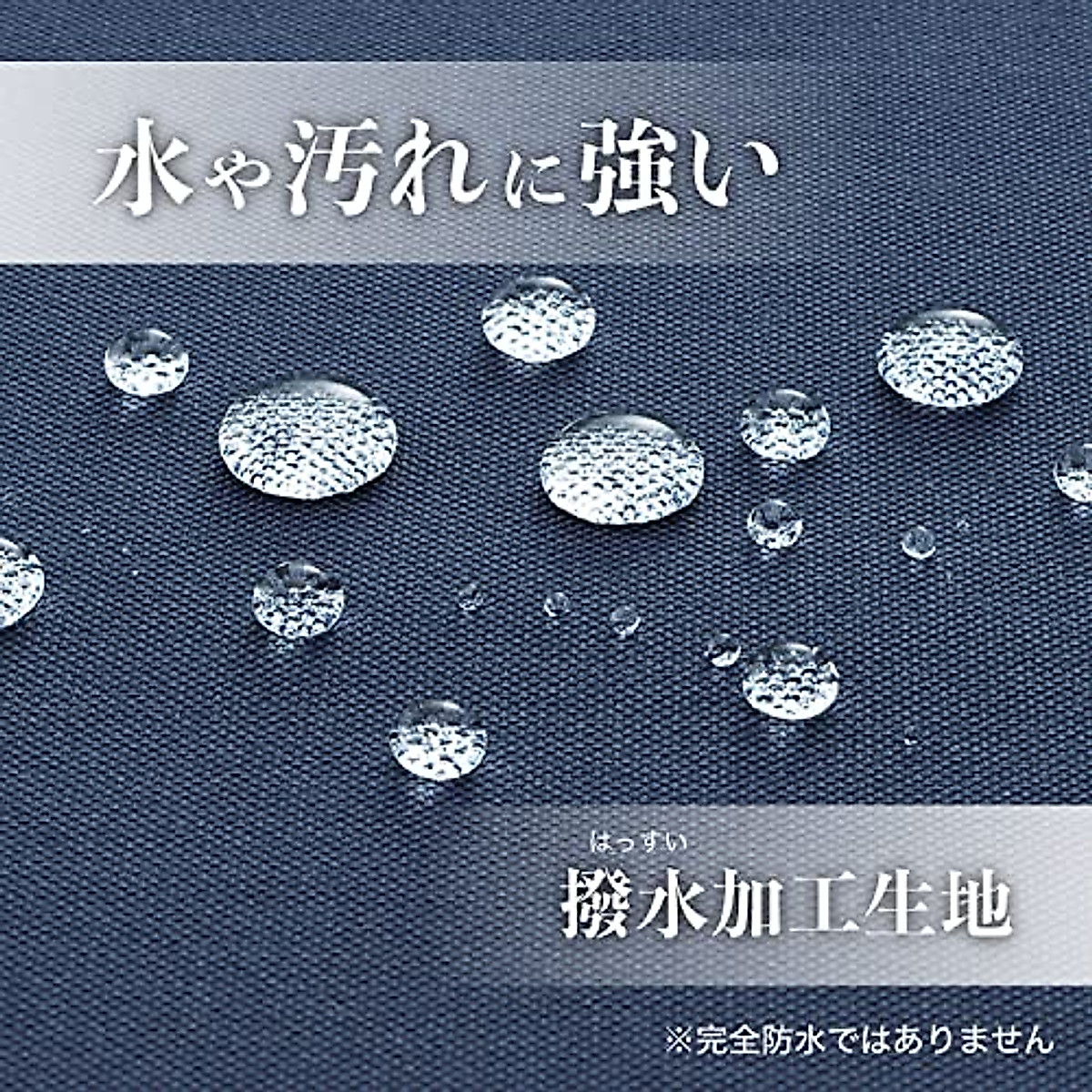 LIHIT LAB Compact Pen Case (Pencil Case), Water & Stain Repellent,3.5" x 6.5'' , Navy (A7687-11)