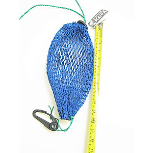 KUFA Sports 30"x12" Stainless Steel Crab Trap & Accessories Combo (CT120+CAQ14+ZIN)