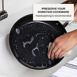 All-Clad E785S264/E785S263 HA1 Hard Anodized Nonstick 8 10-Inch Fry Pan Cookware Set, 2-Piece, Black