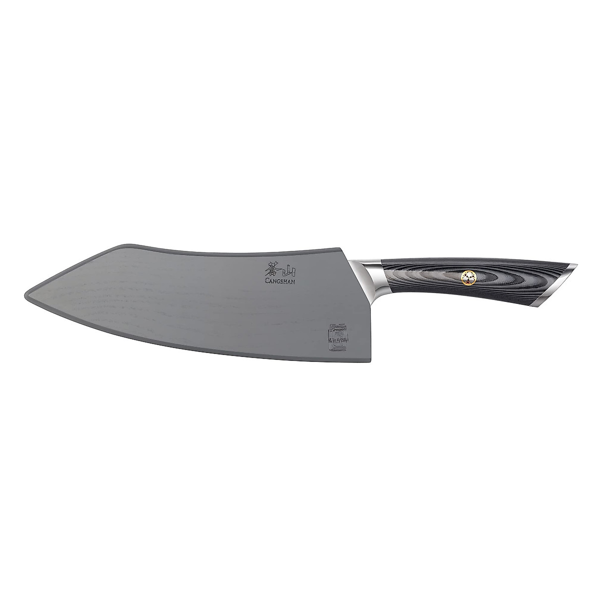 Cangshan NAKA Series X-7 Steel Forged Rocking Chef's Knife with Sheath (8-Inch)