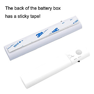 Amagle LED Dual Mode Motion Night Light, Flexible LED Strip with Motion Sensor Closet Light for Bedroom Cabinet 4000K (Nature White,2 Pack,3.2FT*2)