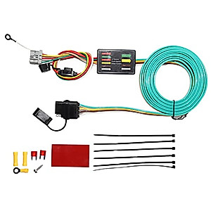 Oyviny Custom 4 Way Trailer Wiring Harness 56161 for Honda Odyssey 2005-2010, Factory Tow Package Required